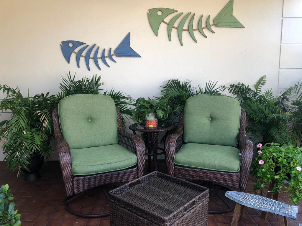 Wooden Fish Wall Decor | Large Fish Wall Art | Unique Fish - Haven America