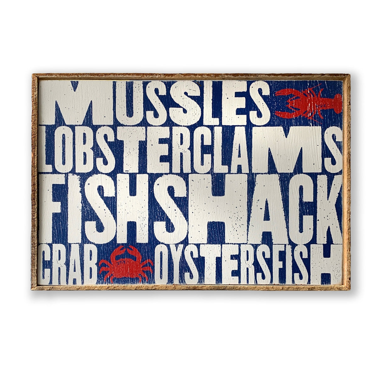 Fish Shack Sign Framed – Haven America