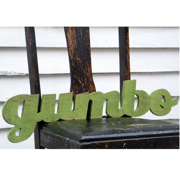 Gumbo word sign– Haven America