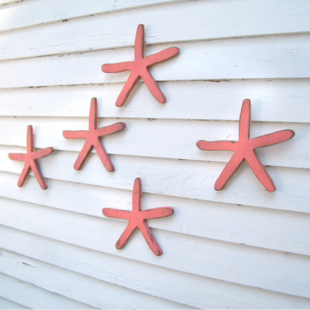 Starfish Wall Art | Wooden Starfish Decor - Haven America